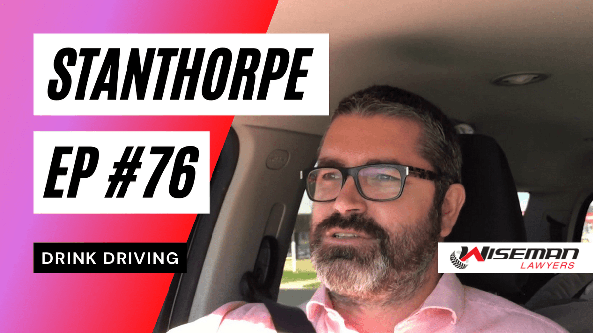 Stanthorpe Drink Driving Lawyer | Stanthorpe DUI Lawyer | Wiseman Lawyers