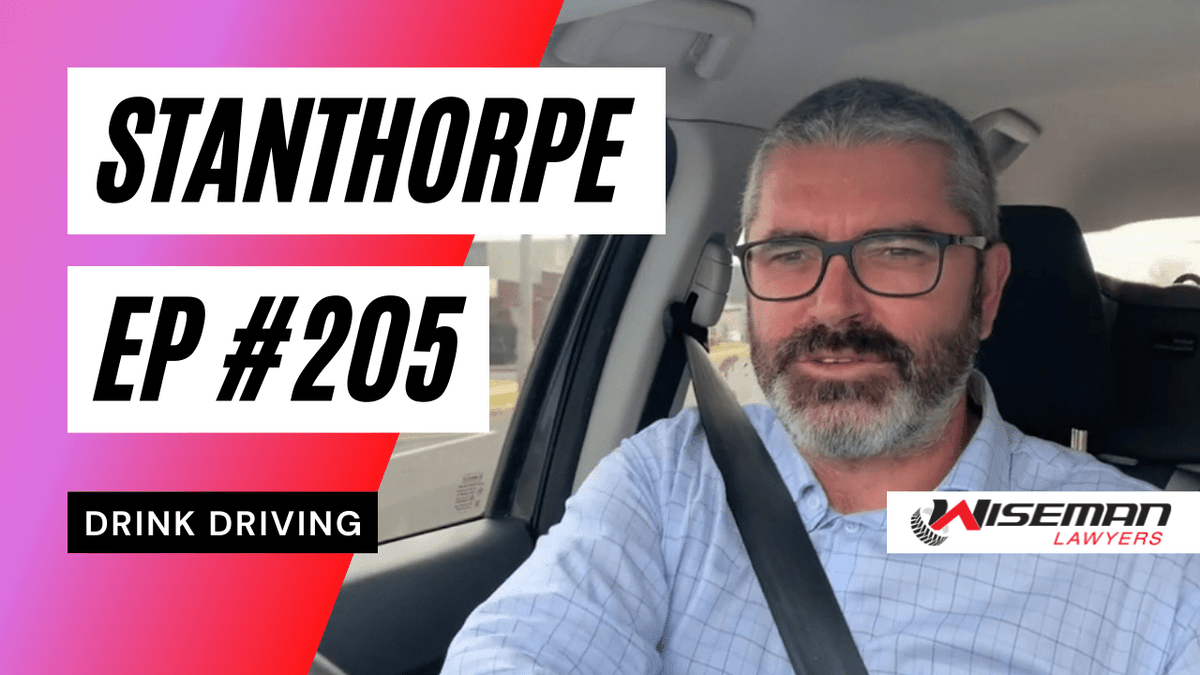 Stanthorpe Drink Driving Lawyer | Stanthorpe DUI Lawyer | Wiseman Lawyers